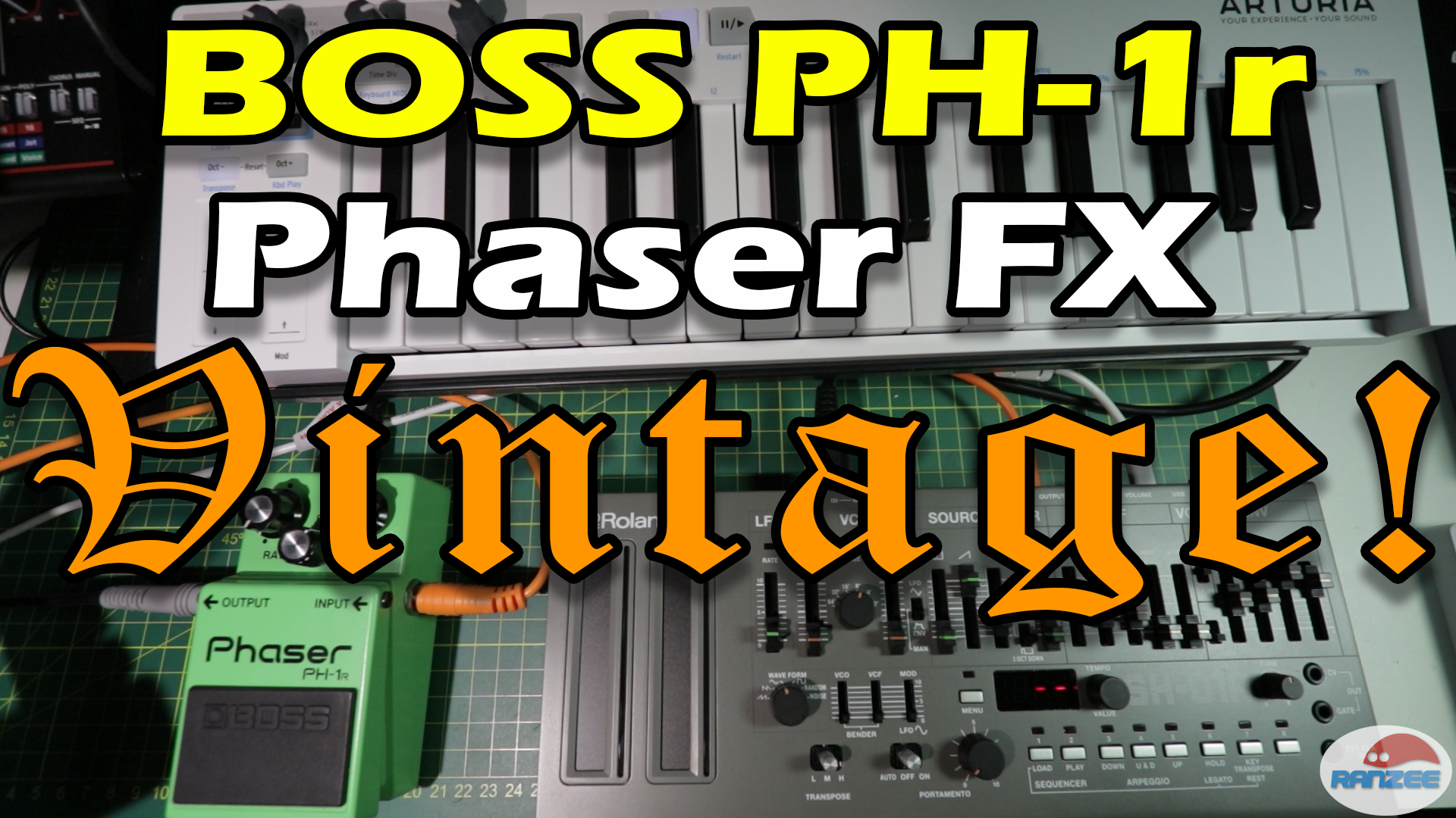 Boss PH-1r Phaser FX - with SH-01A - ranzee