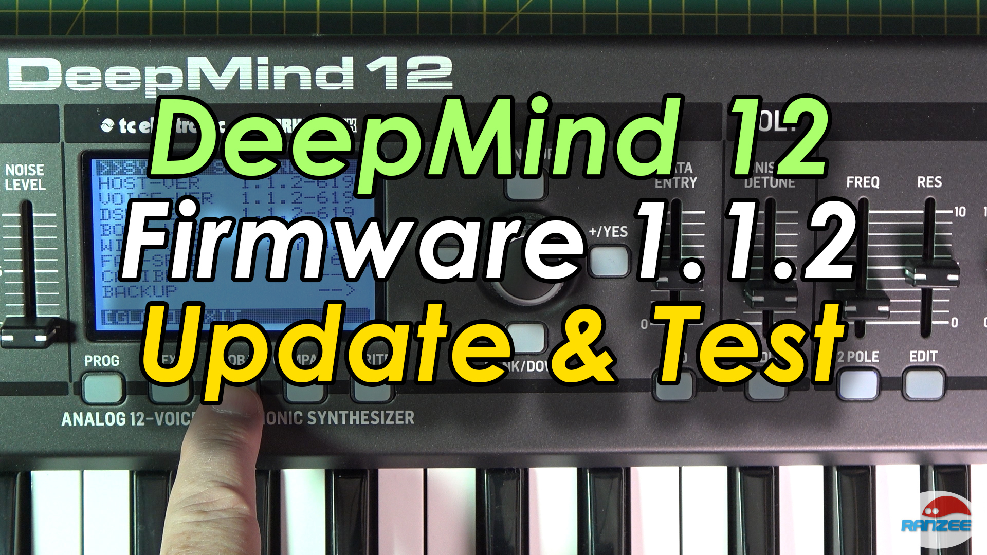 Behringer Deepmind 12 firmware 1.1.2 - ranzee