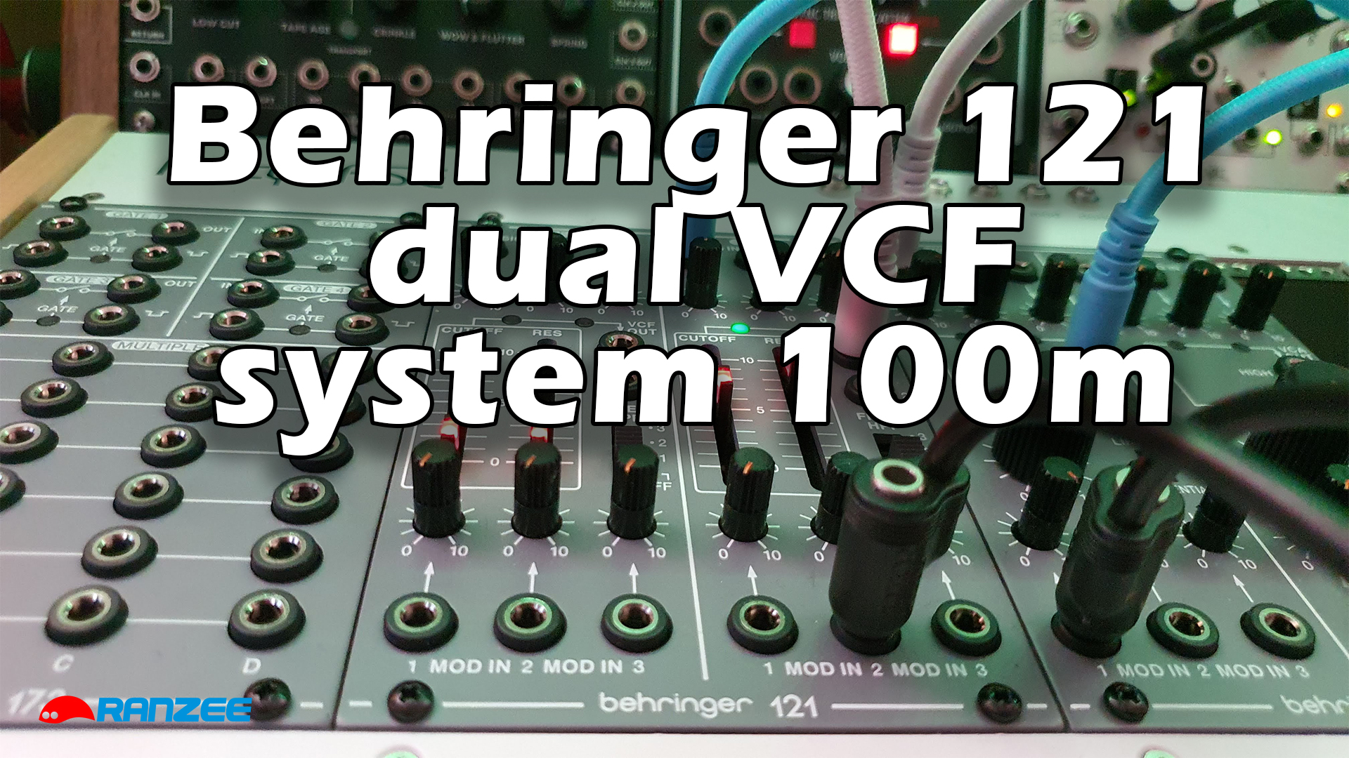 Behringer 121 Dual VCF eurorack module Roland System-100m clone – ranzee