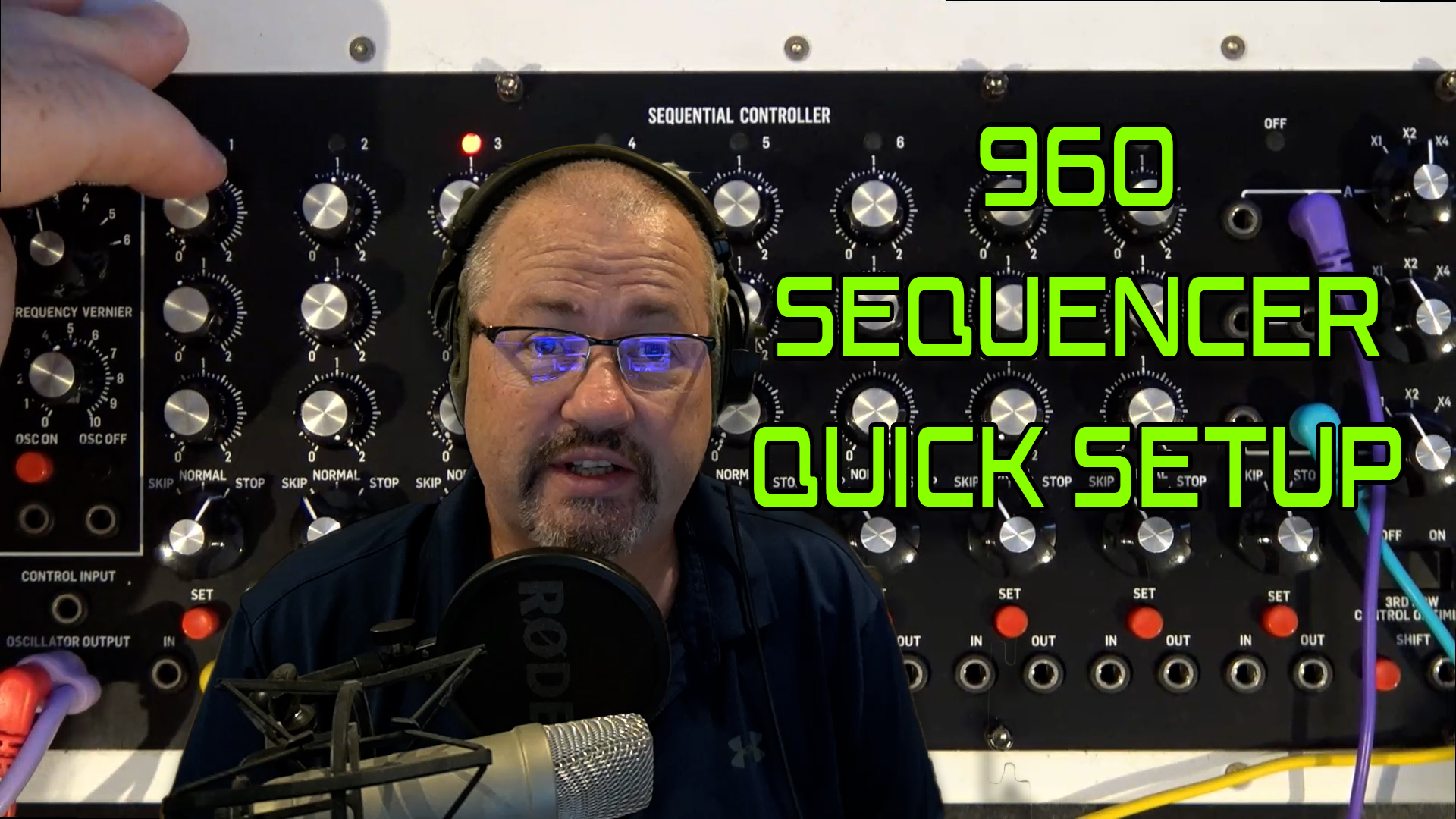 Behringer 960 Sequential Controller - Quick Setup - ranzee